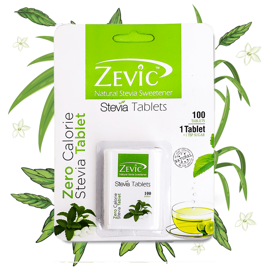 Stevia Tablets 100 Tablets - TREVIA